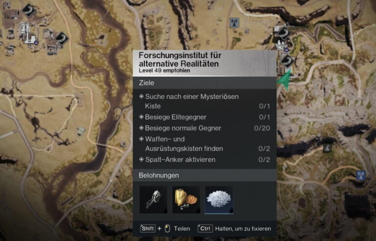 Once Human Karte eines Rosetta Forschers: Ein Familienerbe - gamer9.de